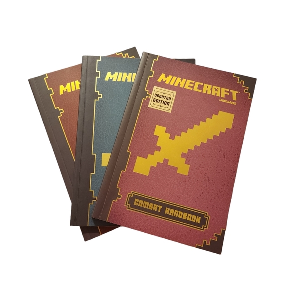 Scholastic | Other | Minecraft Handbook Set Of 3 | Poshmark